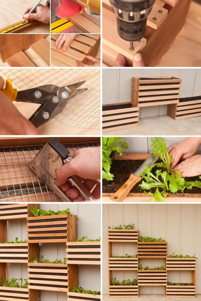 Craft Your Own Vertical Vegetable Garden