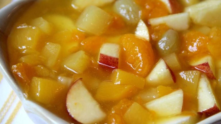 Baked Autumn Fruit Compote Recipe